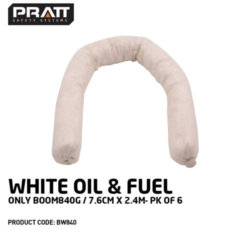 BOOM OIL/FUEL WHITE 840G 2.4m x 7.6cm – The Supplies Mob
